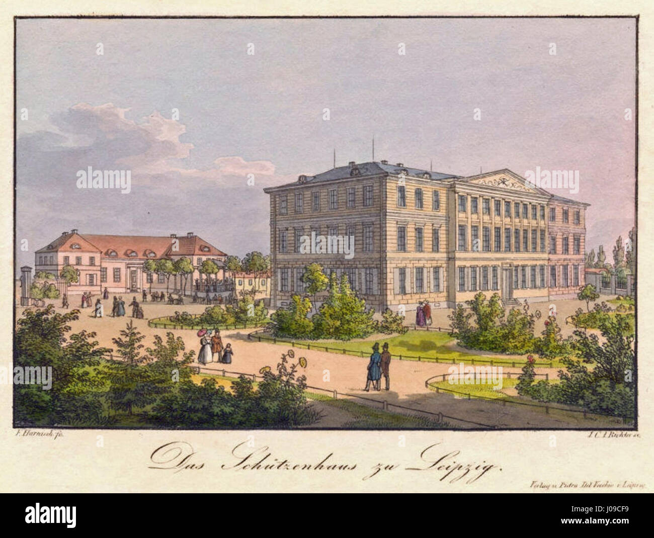 The Schützenhaus in Leipzig, built in 1835, is an iconic building in ...