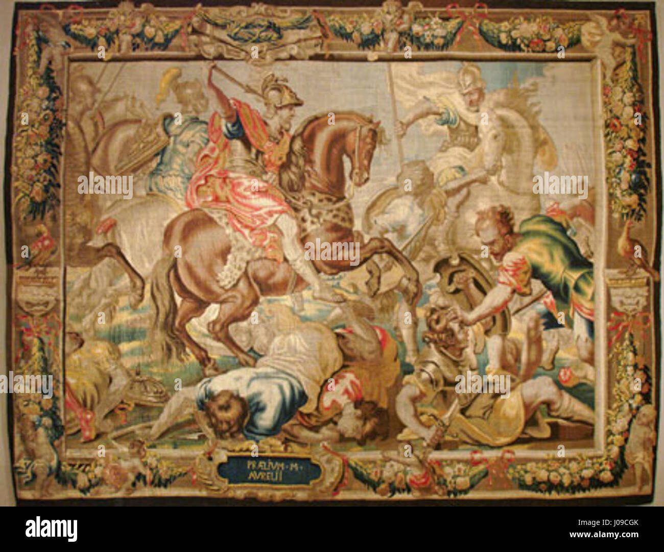 ‘Batalha’ is an anonymous depiction of a historical battle scene ...