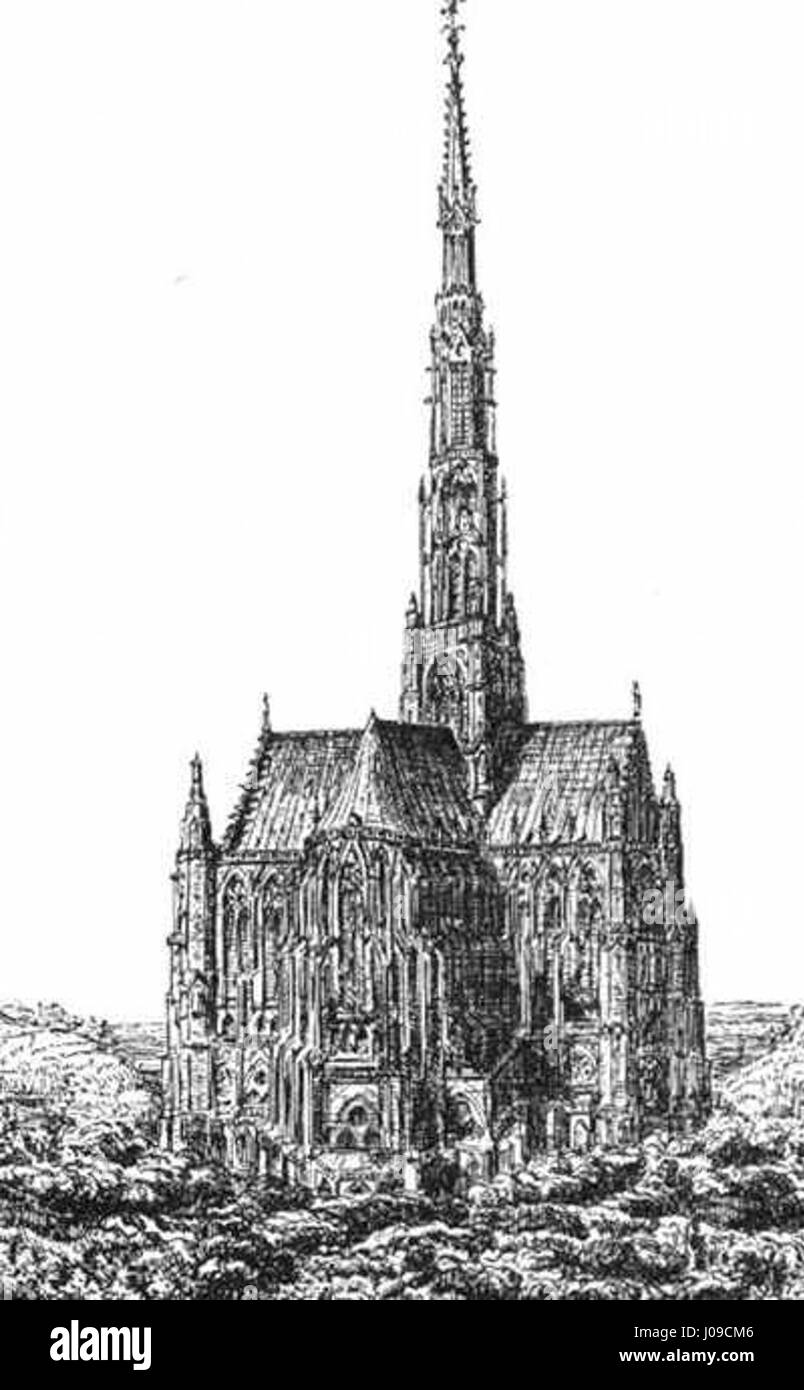 'Beauvais flèche' refers to a prominent architectural feature of the ...