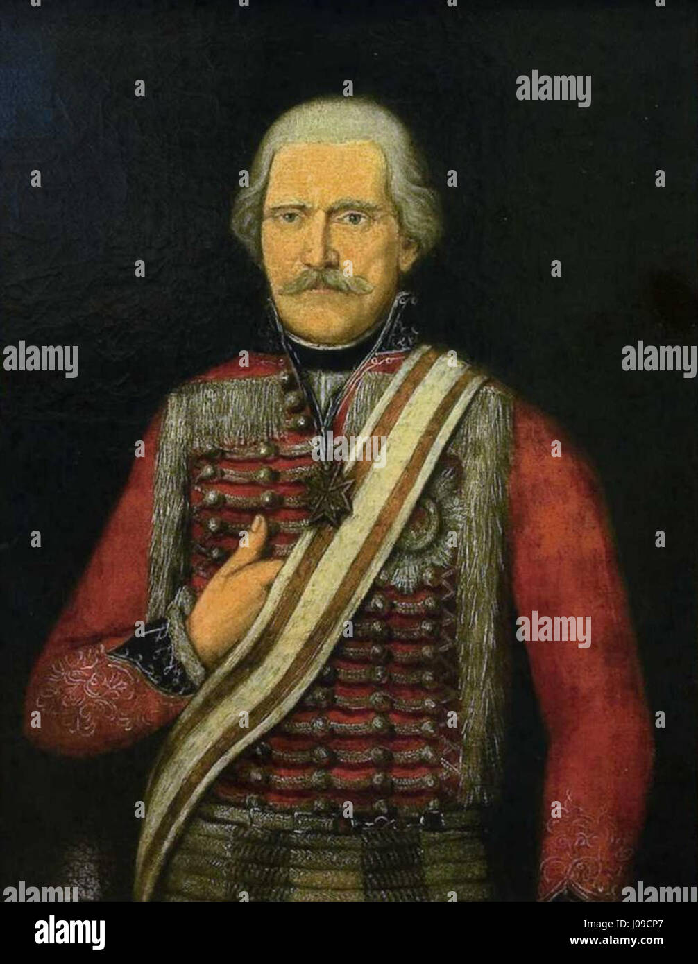 The painting 'Blücher' (1800) depicts the famous Prussian general ...