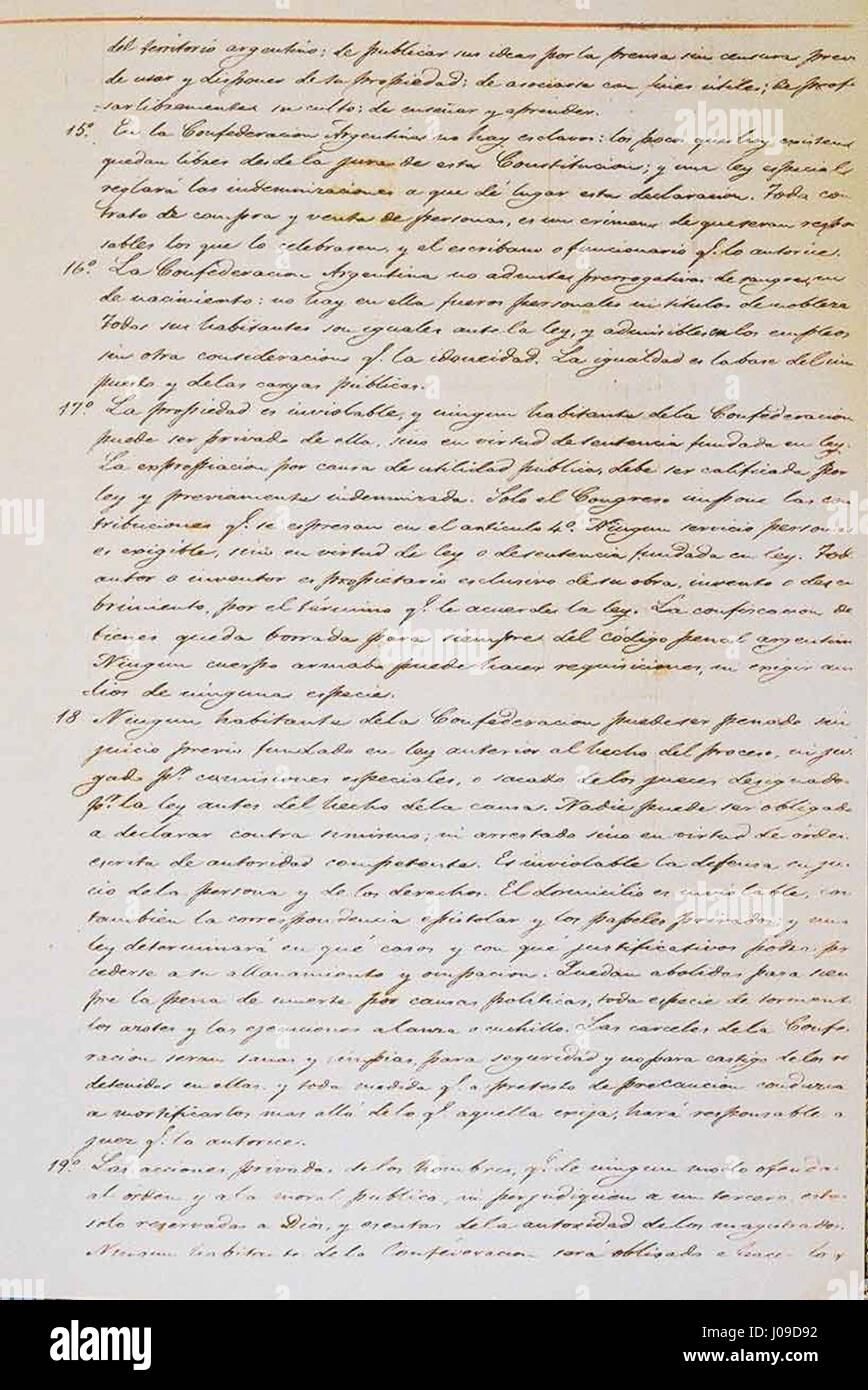 The 1853 Argentine National Constitution is a foundational document in ...