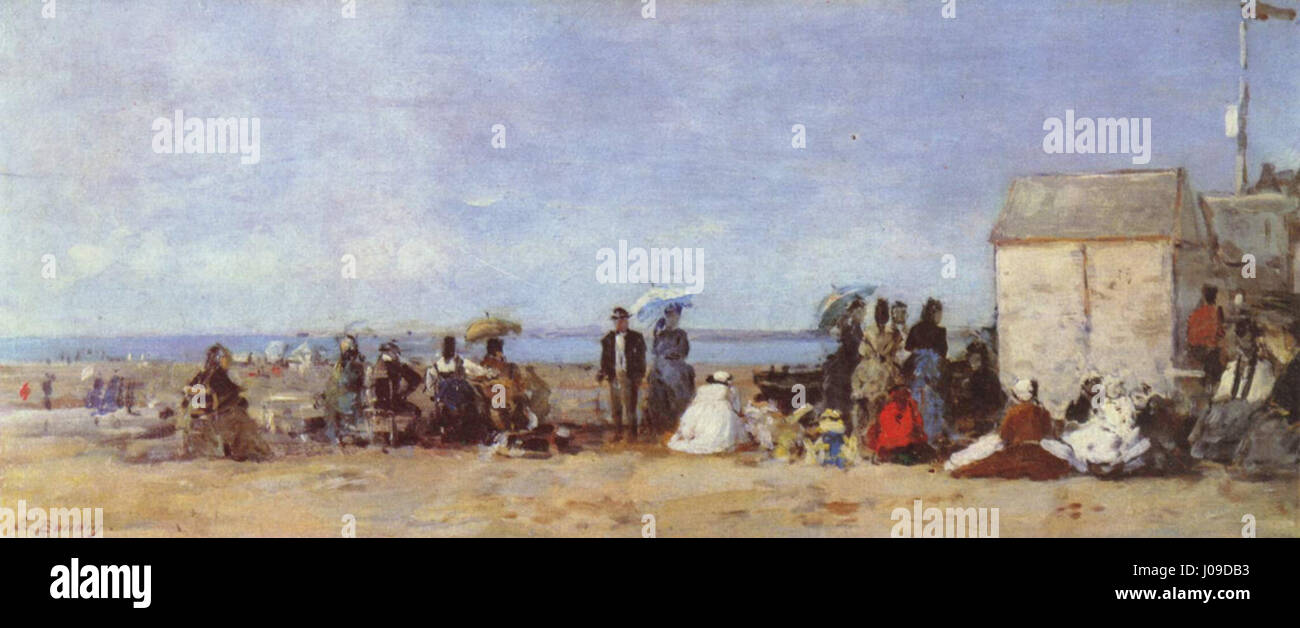 Eugène Boudin, a pioneer of French Impressionism, is known for his ...