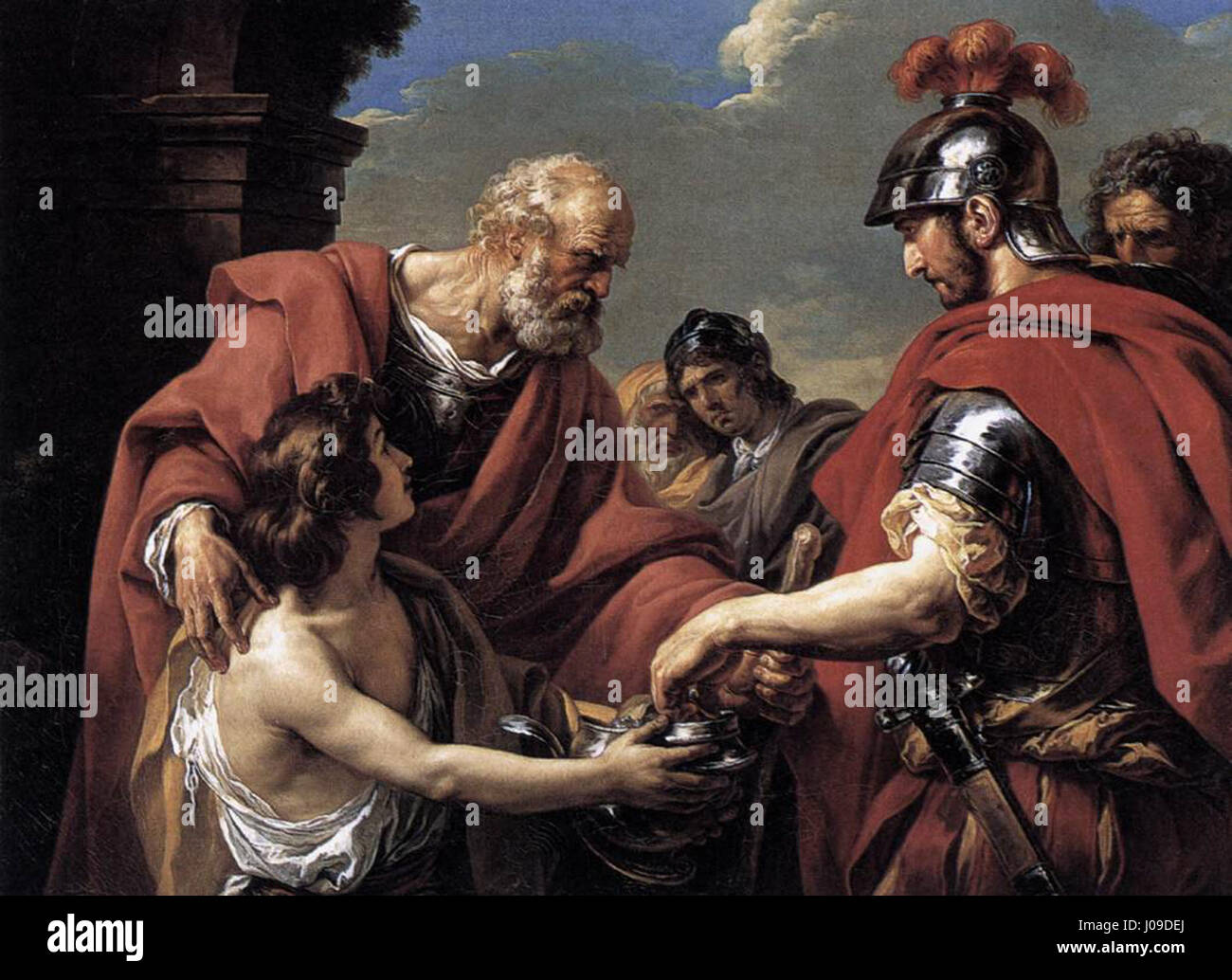 'Belisarius' is a painting by French artist François-André Vincent ...