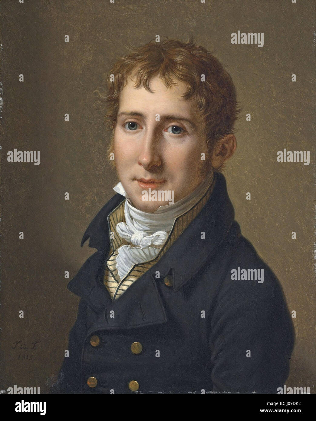 'Portrait de Edward Fox Fitzgerald' by François-Xavier Fabre portrays ...