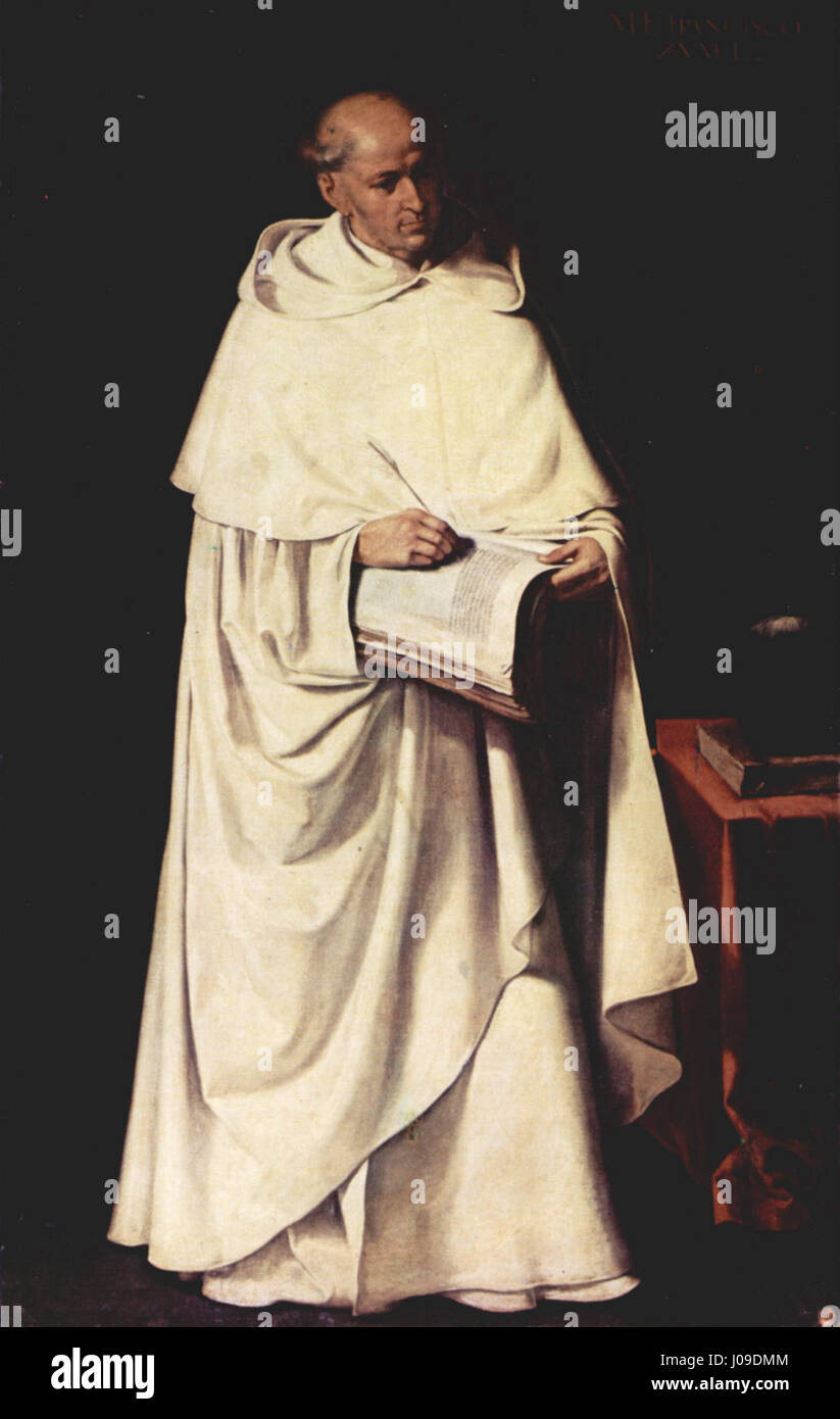 Francisco de Zurbarán, a Spanish Baroque artist, is known for his ...