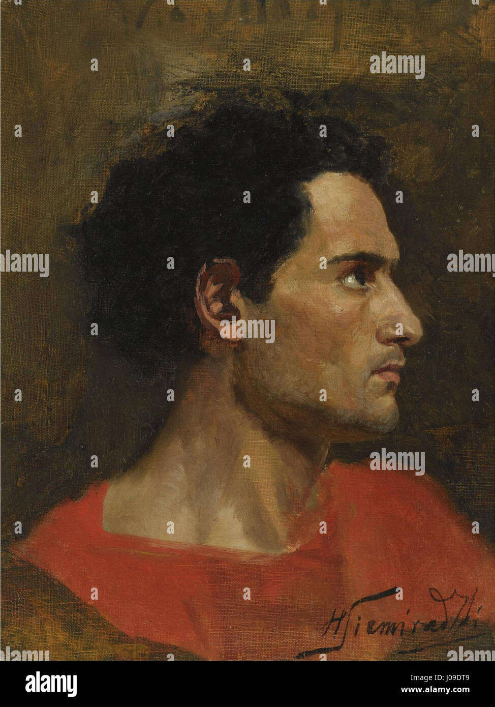 Polish man in profile hi-res stock photography and images - Alamy