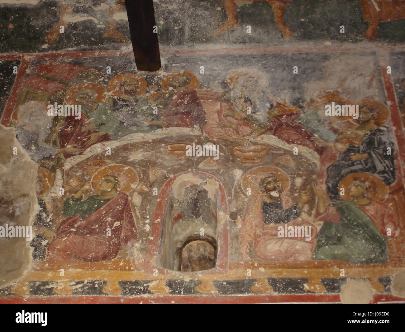 The frescos from St. Nicholas of Varos, dating to the 13th century ...