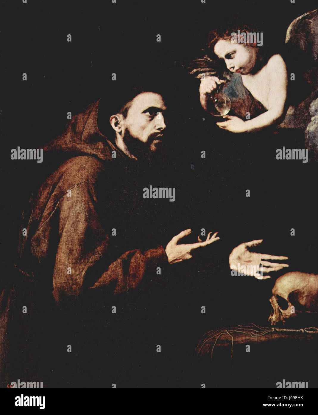 *José de Ribera 015* depicts a dramatic scene, possibly referencing ...