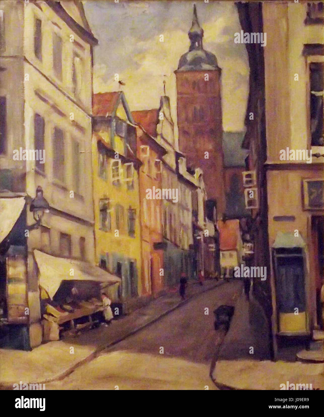 Georg Hans Hesse’s painting 'Strage in Stralsund' portrays the ...