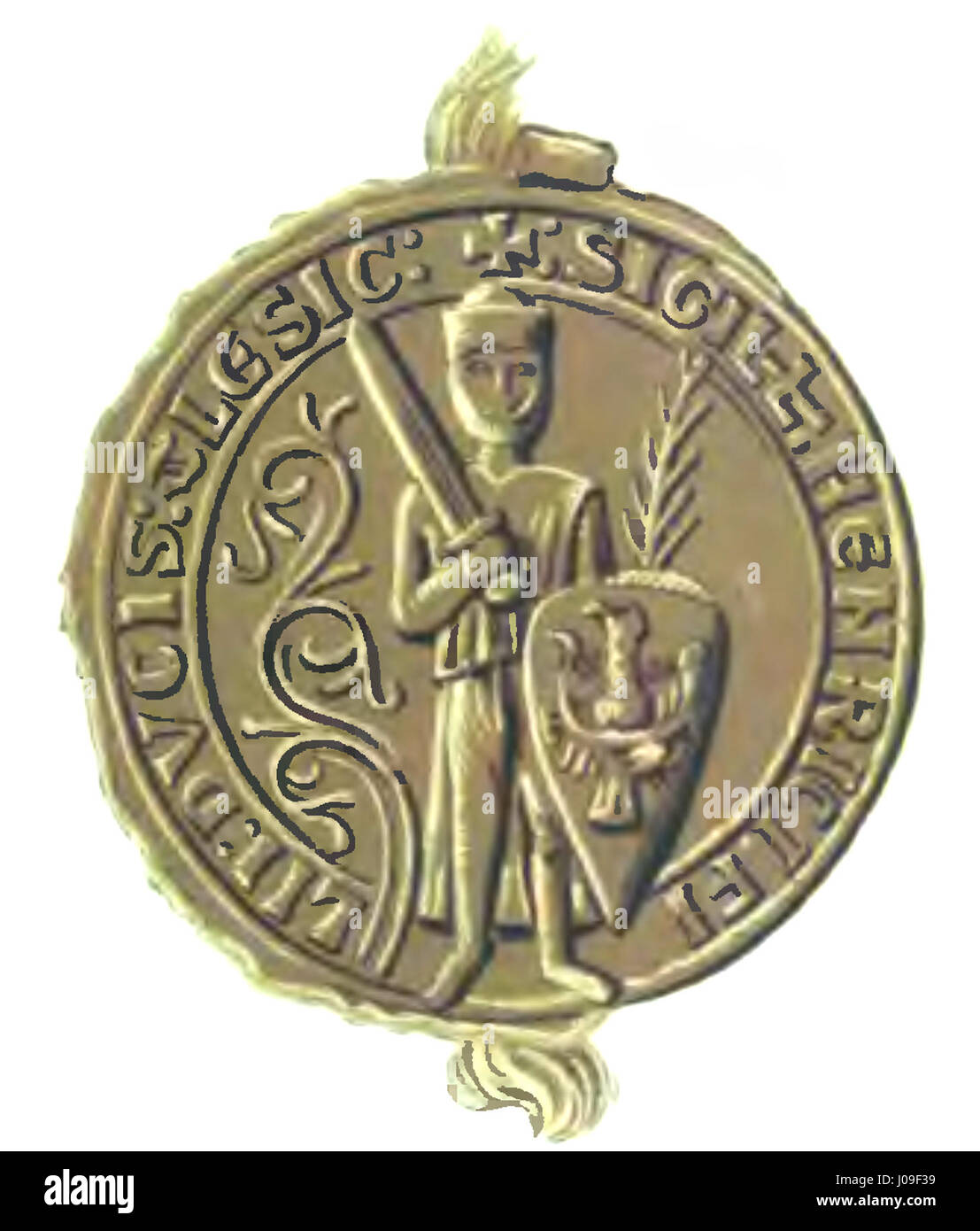 The seal of Henryk II Pobozny, a Polish Duke, is an important artifact ...
