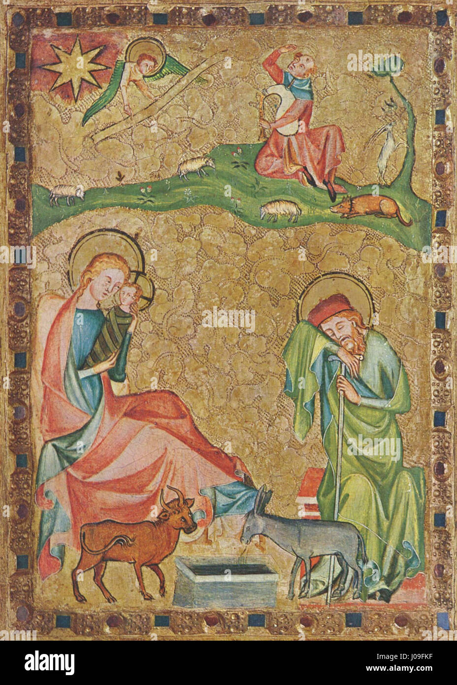 'Kölner Maler um 1330' refers to works by a Cologne-based artist from the early 14th century ...