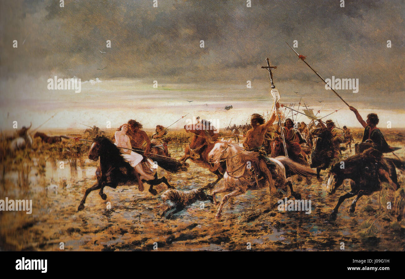 *La vuelta del malón* (The Return of the Malón) from 1892 depicts an ...