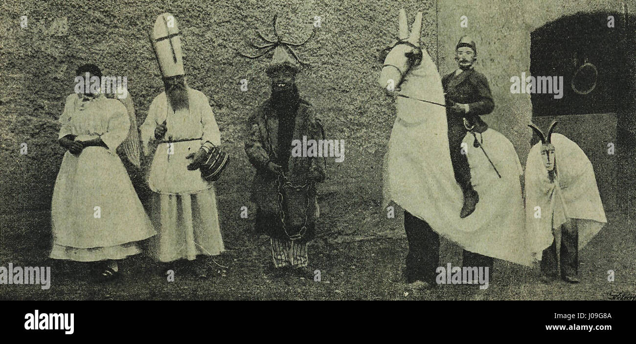 'Masopust drz¡me 3' depicts a traditional Czech Masopust, a festival ...