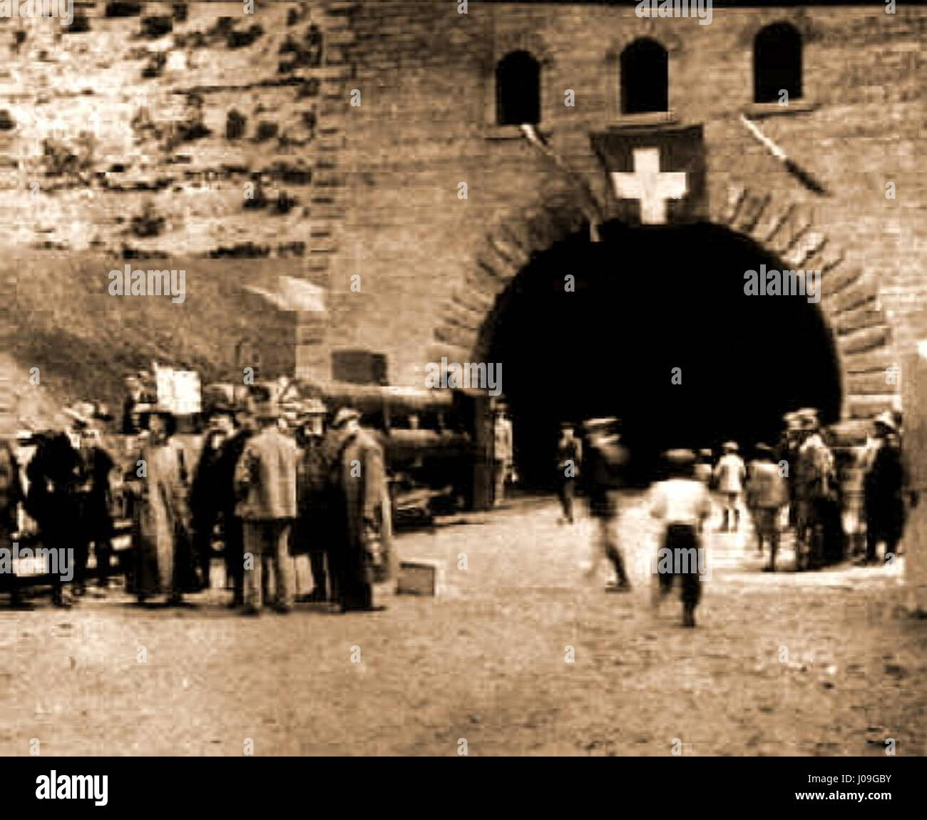 The Lötschberg Rail Tunnel is a major railway tunnel in Switzerland ...