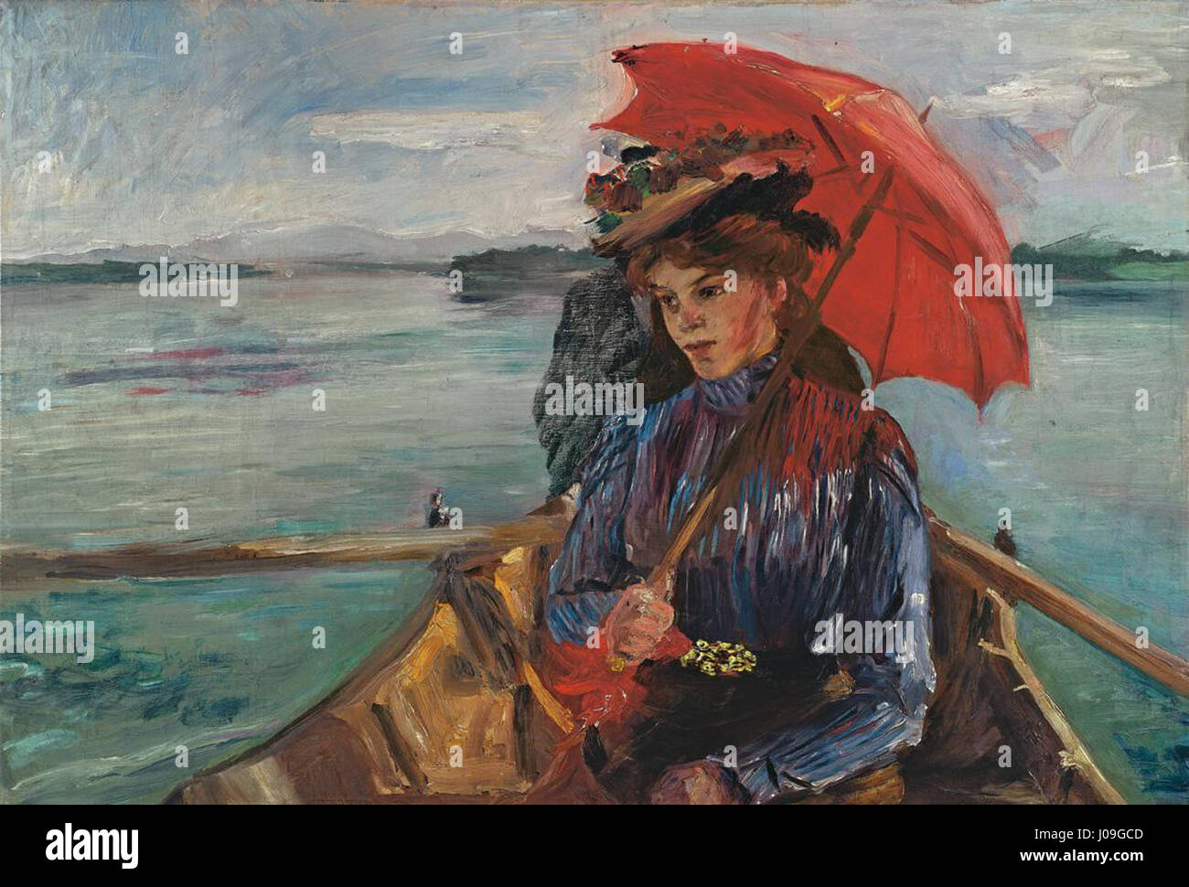 'Fräulein Heck' by Lovis Corinth is a portrait painted in 1897 ...