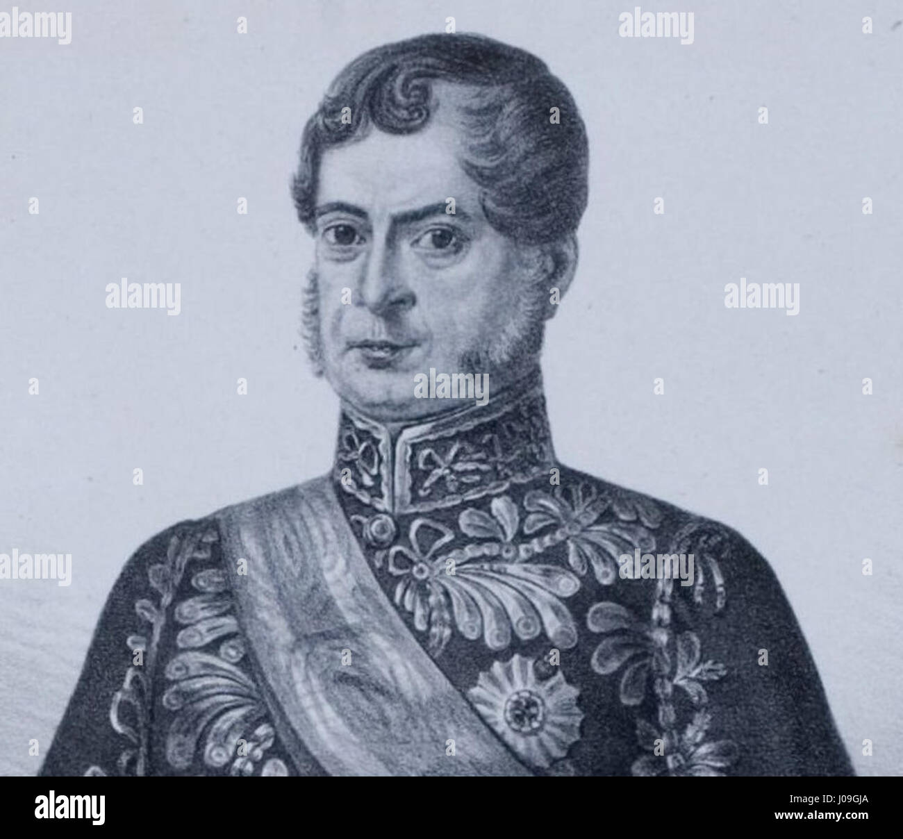 A portrait of the Marqués de São João de Palma, a prominent historical ...