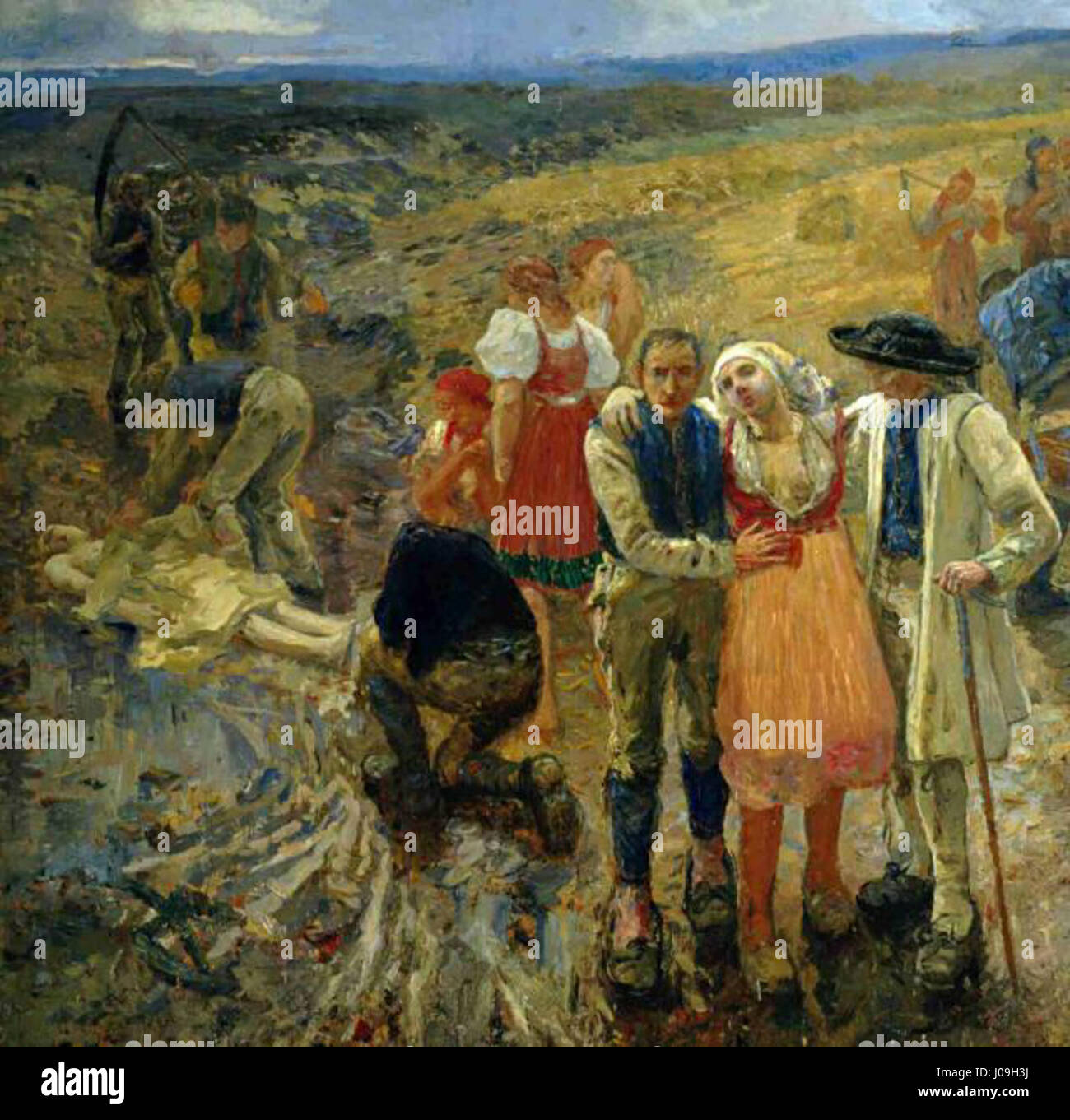 Otakar Lebeda - Zabitý bleskem Stock Photo - Alamy