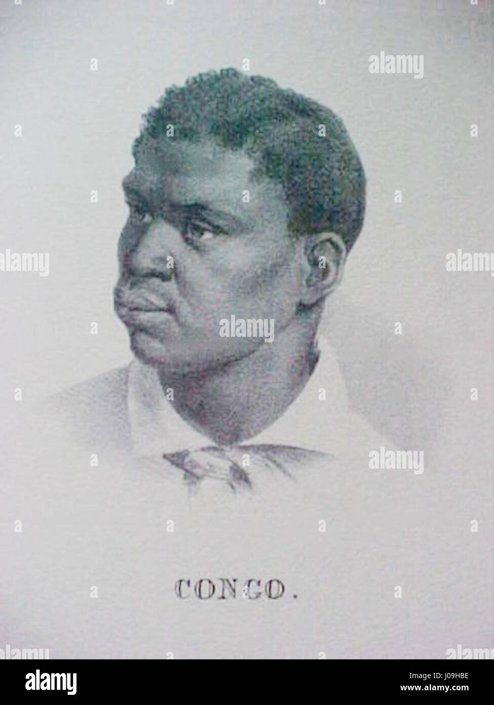 'Negro do Congo' is a 19th-century lithograph by M. Rugendas, depicting ...