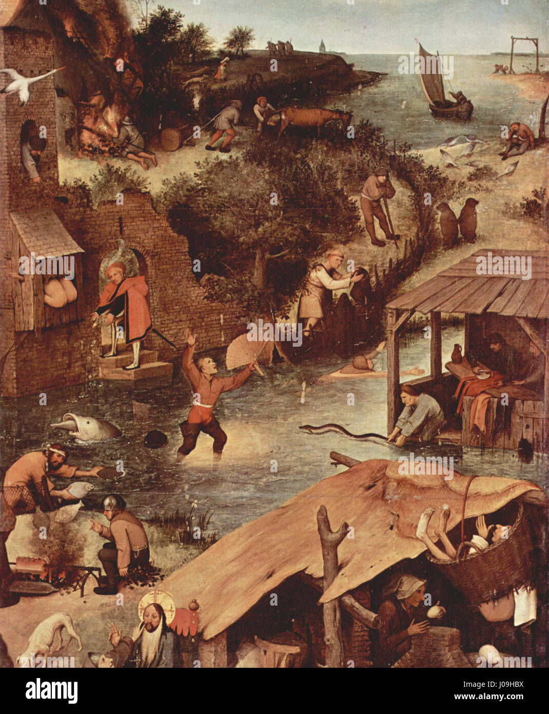 Pieter Bruegel the Younger’s works typically explore the everyday life ...