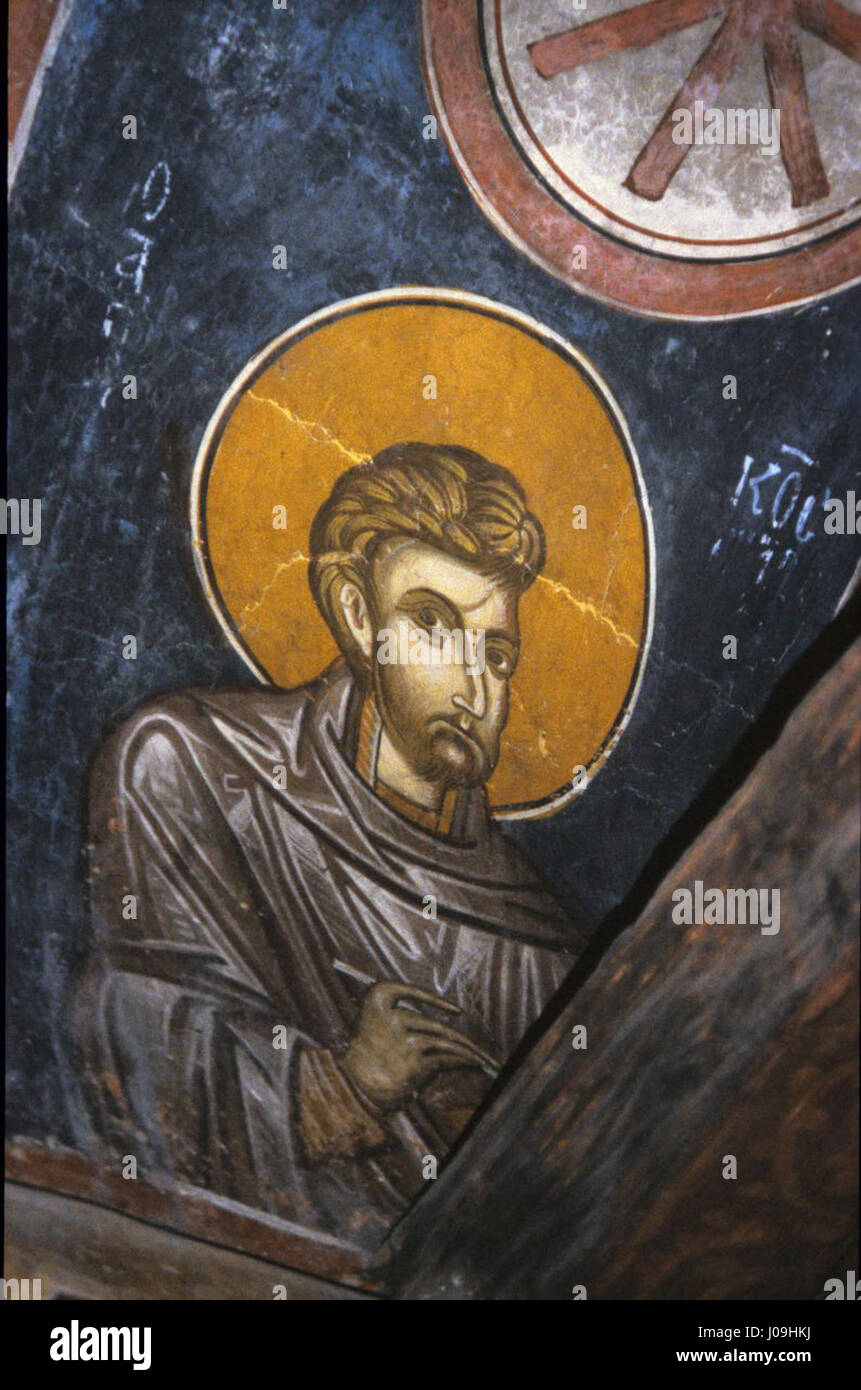 The paintings in St. Demetrius Church, located in Markova Susica ...