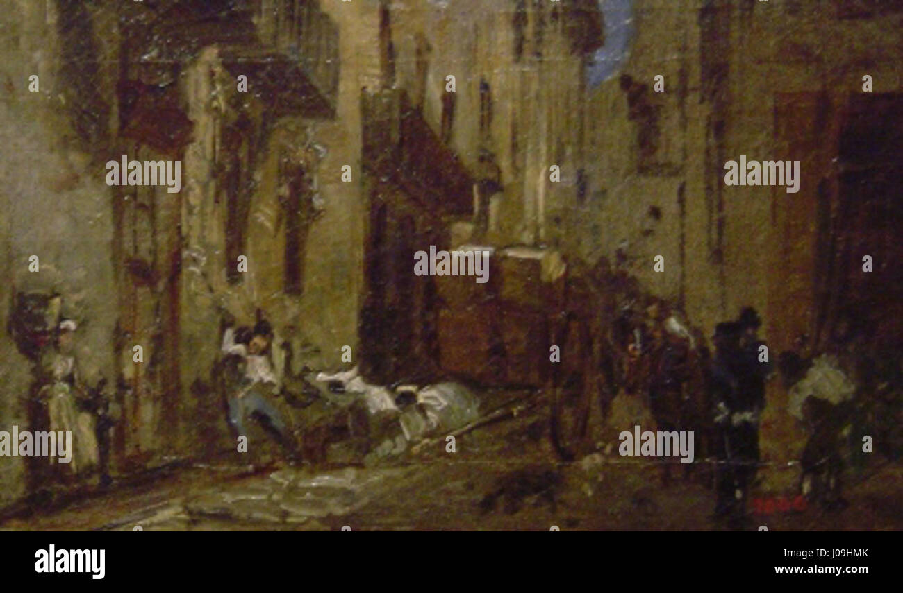 'Paisatge urbà' by Ramon Martí Alsina is an urban landscape painting ...