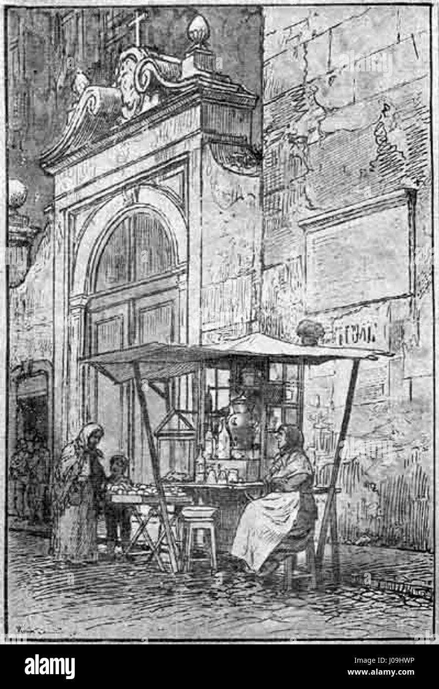 'Roque Gameiro’s 'Lisboa Velha' depicts a scene near the Paço de D ...