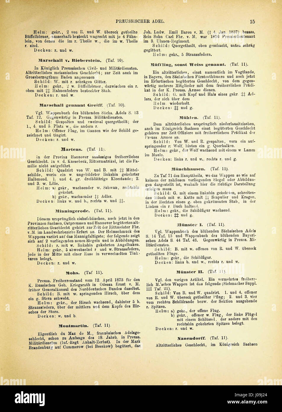 This document provides a description of the coats of arms for the ...