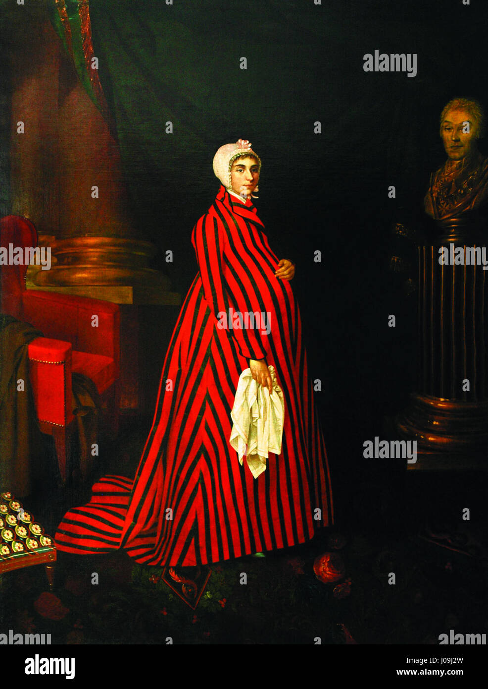 This portrait by Russian artist Dmitry Argunov depicts Praskovia ...