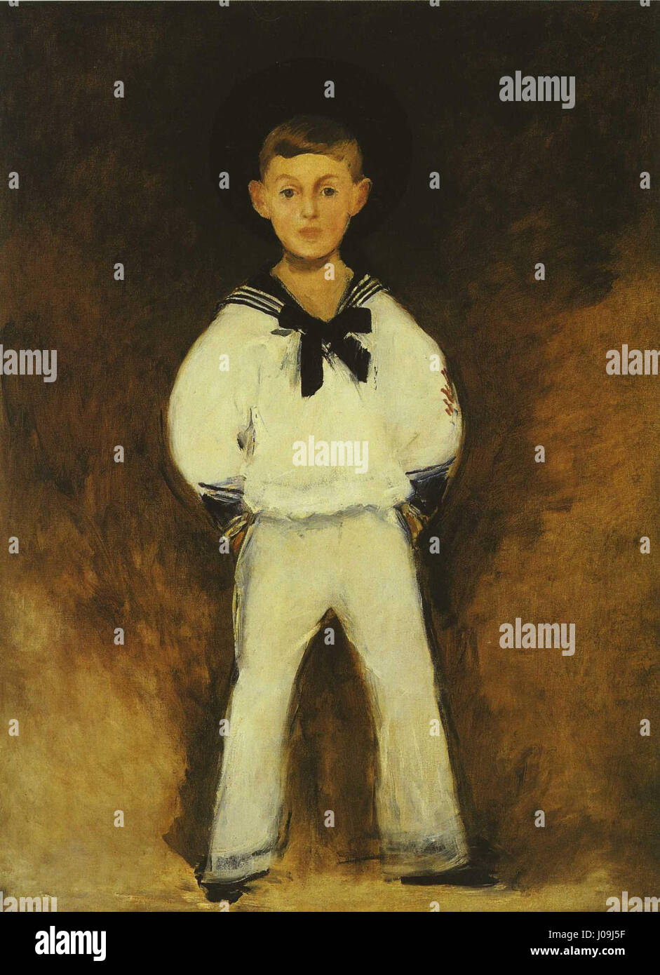 This portrait of Henry Bernstein as a child by Édouard Manet reflects ...