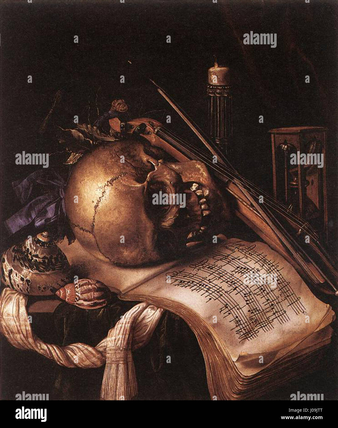 Simon Renard De Saint-André’s 'Vanitas' represents a traditional ...