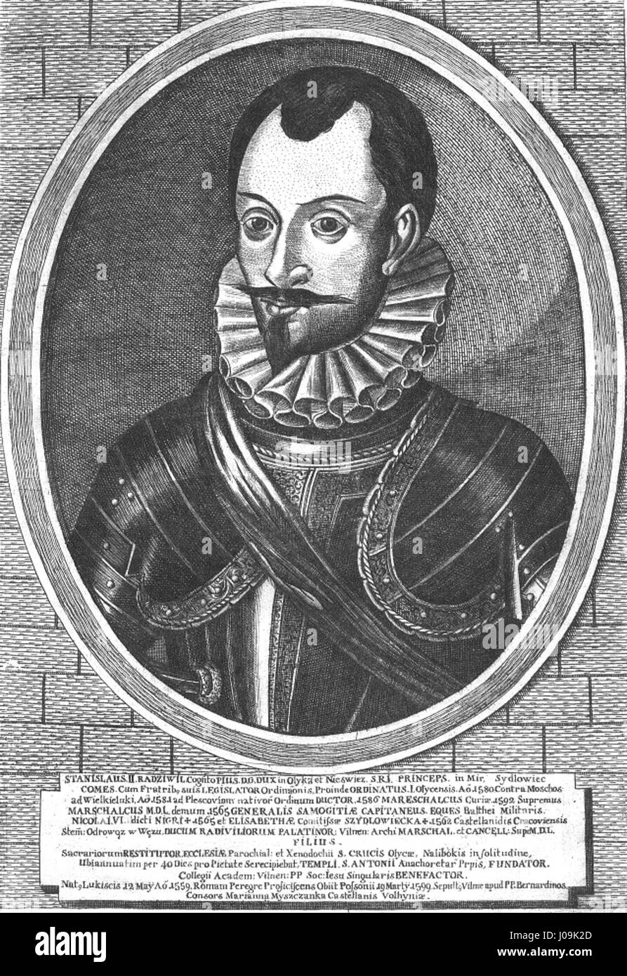 Stanislaw Radziwill, the Grand Marshal of Lithuania, was a prominent ...