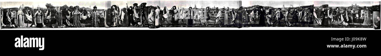 The 'Totentanz' (Dance of Death) in Lübeck is a significant medieval ...