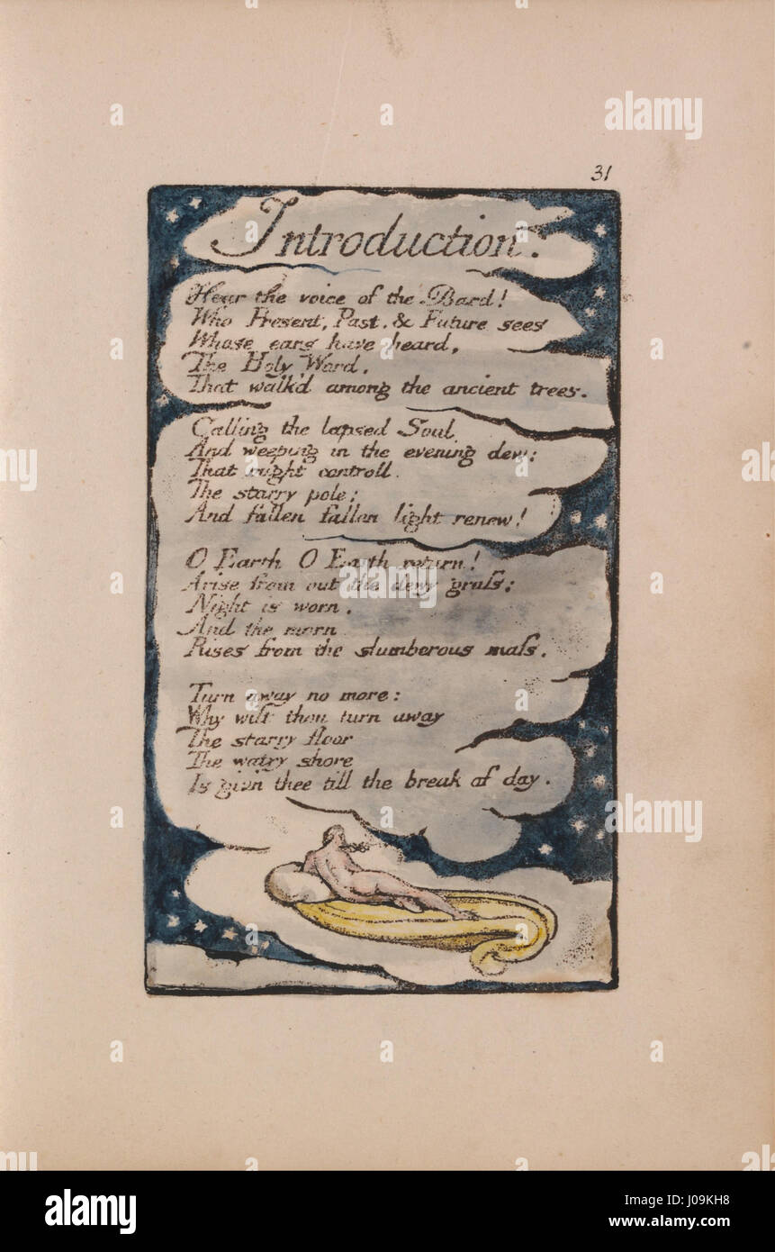 William Blake’s 'Songs of Innocence and of Experience, Plate 31 ...