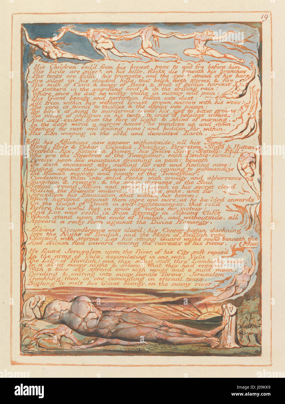 William Blake’s 'Jerusalem, Plate 19' captures a vision of spiritual ...