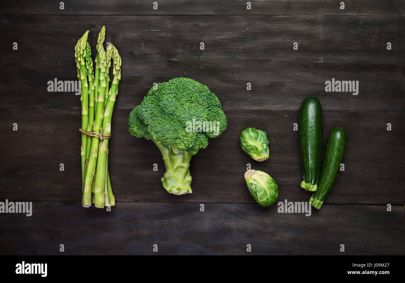 Various vegetables top view hi-res stock photography and images - Alamy