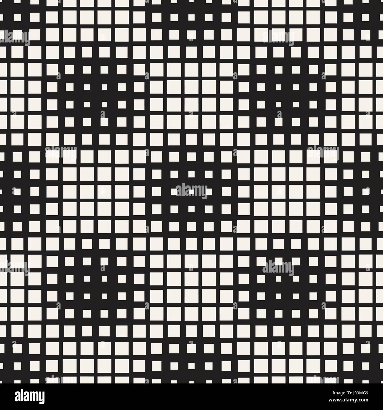 Repeating Rectangle Halftone. Modern Geometric Lattice Texture. Vector ...