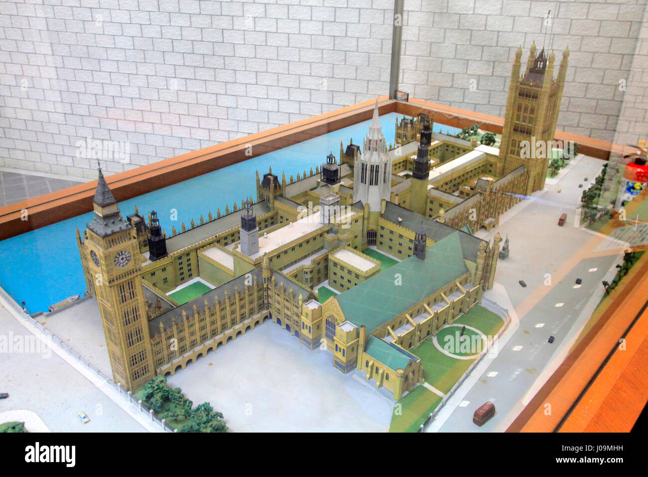 A Miniature Model of Parliament in the House of Representative Museum ...