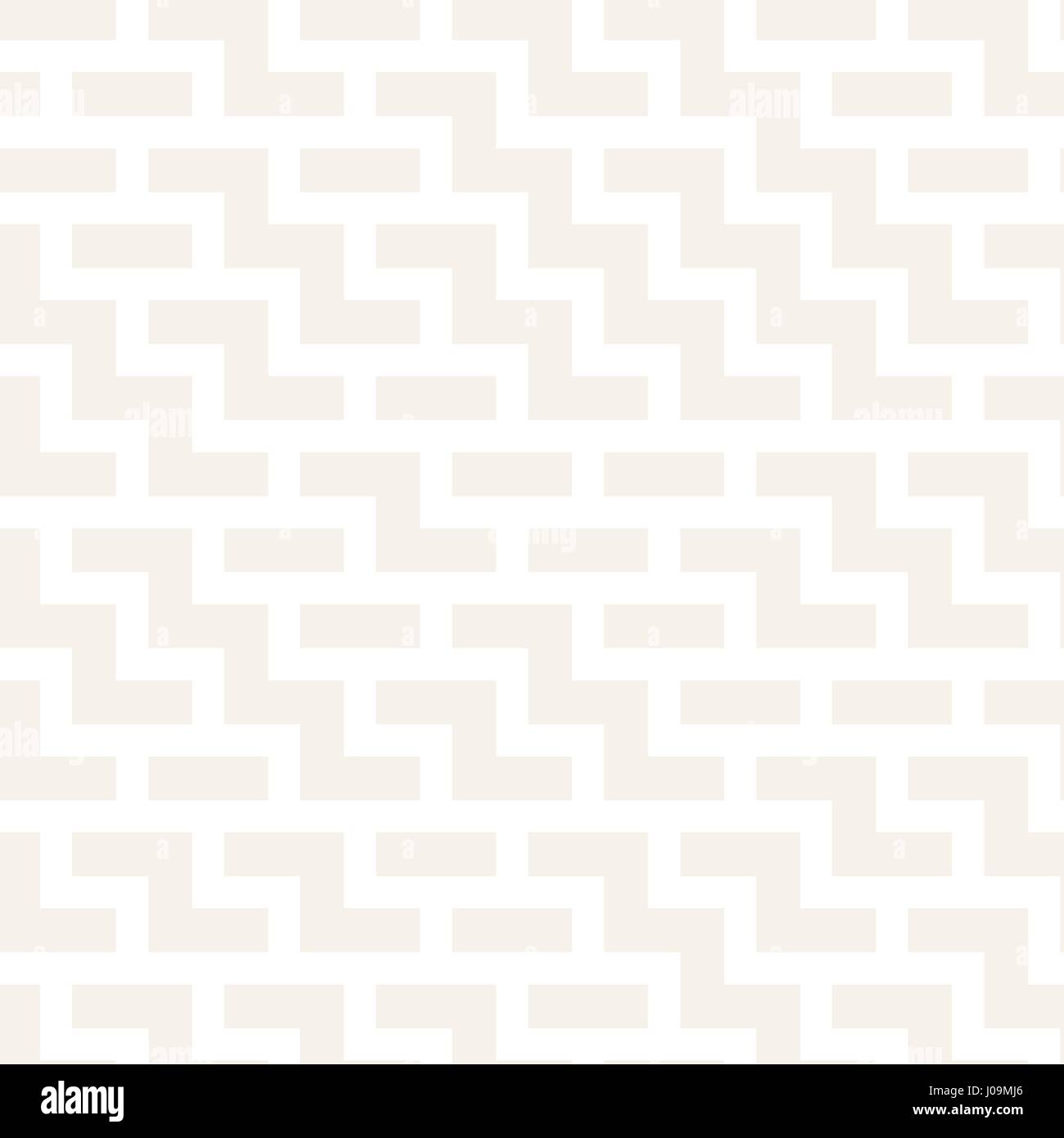 Irregular Maze Shapes Tiling Contemporary Graphic Design. Vector ...