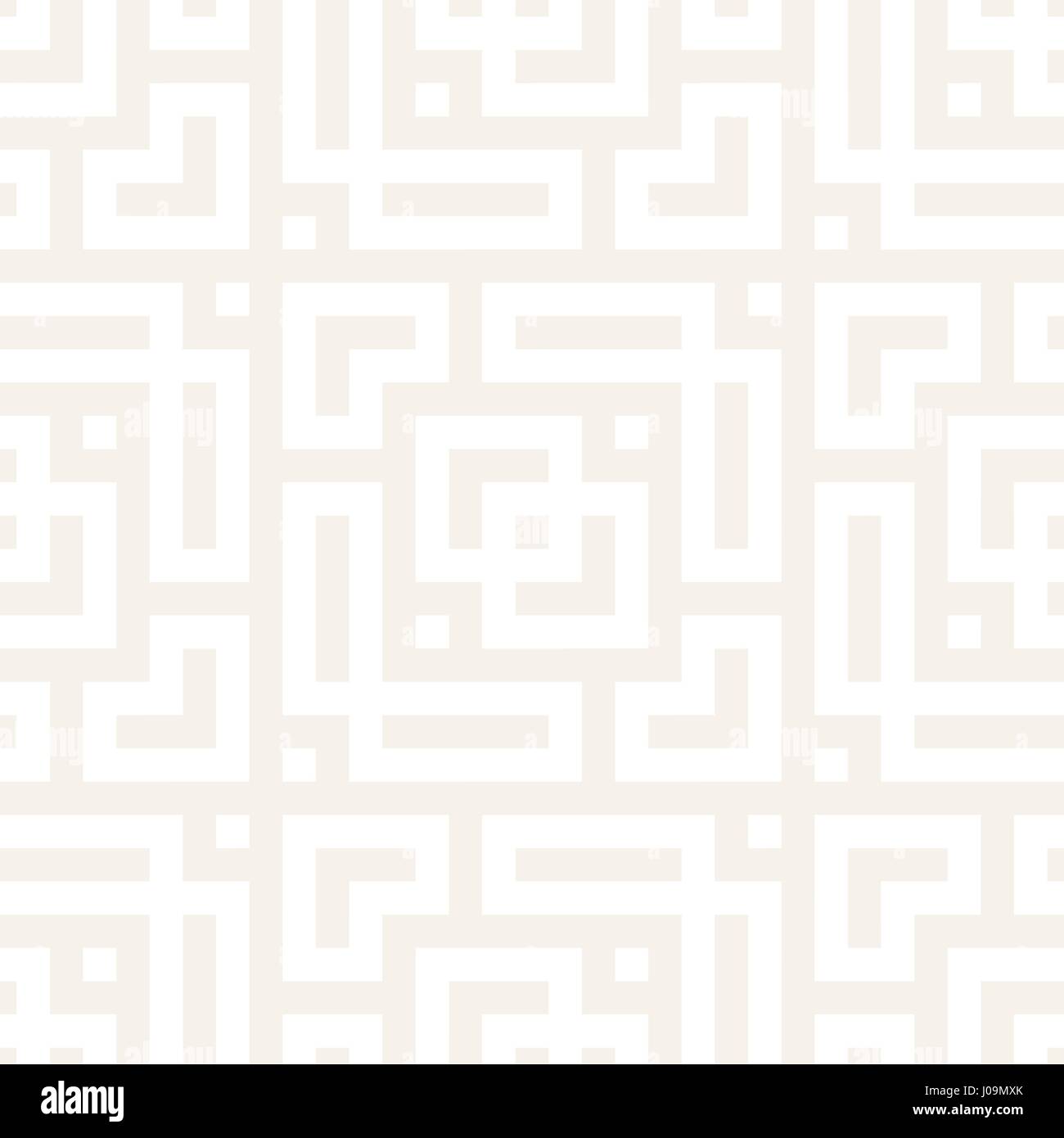 Maze Tangled Lines Contemporary Graphic. Abstract Geometric Background ...