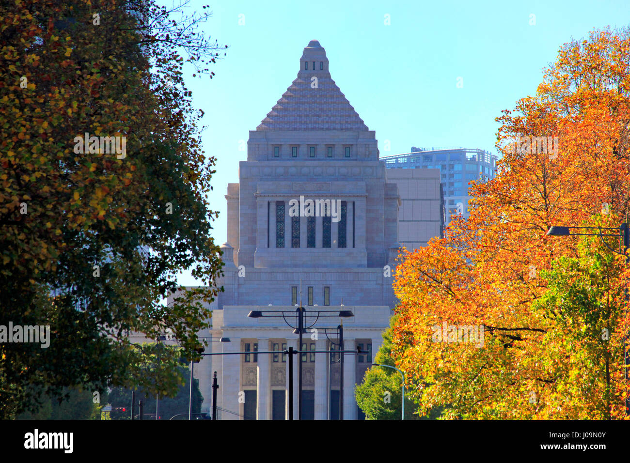 National Diet Building Tokyo Japan Stock Photo - Alamy