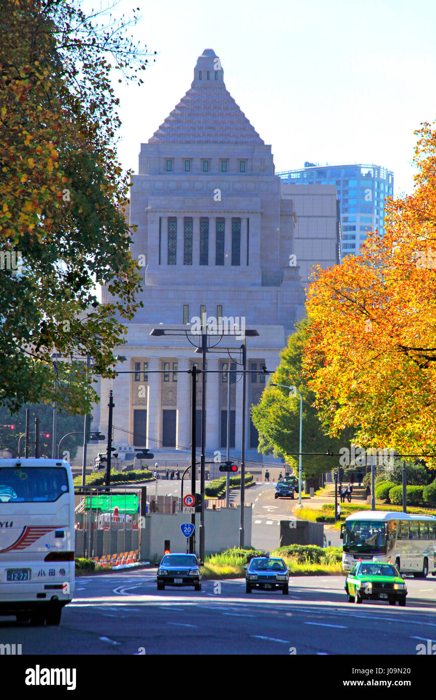 National Diet Building Tokyo Japan Stock Photo - Alamy