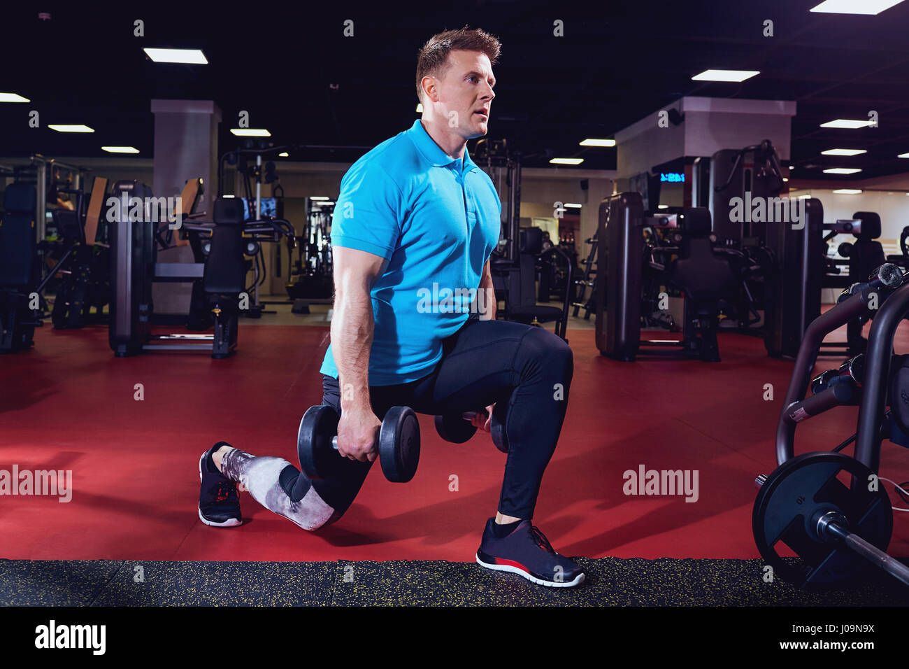 Squats and gym hi-res stock photography and images - Alamy