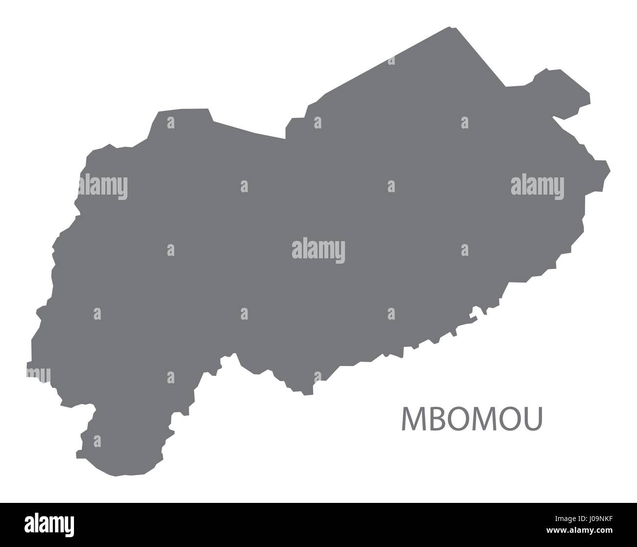 Mbomou silhouette map hi-res stock photography and images - Alamy
