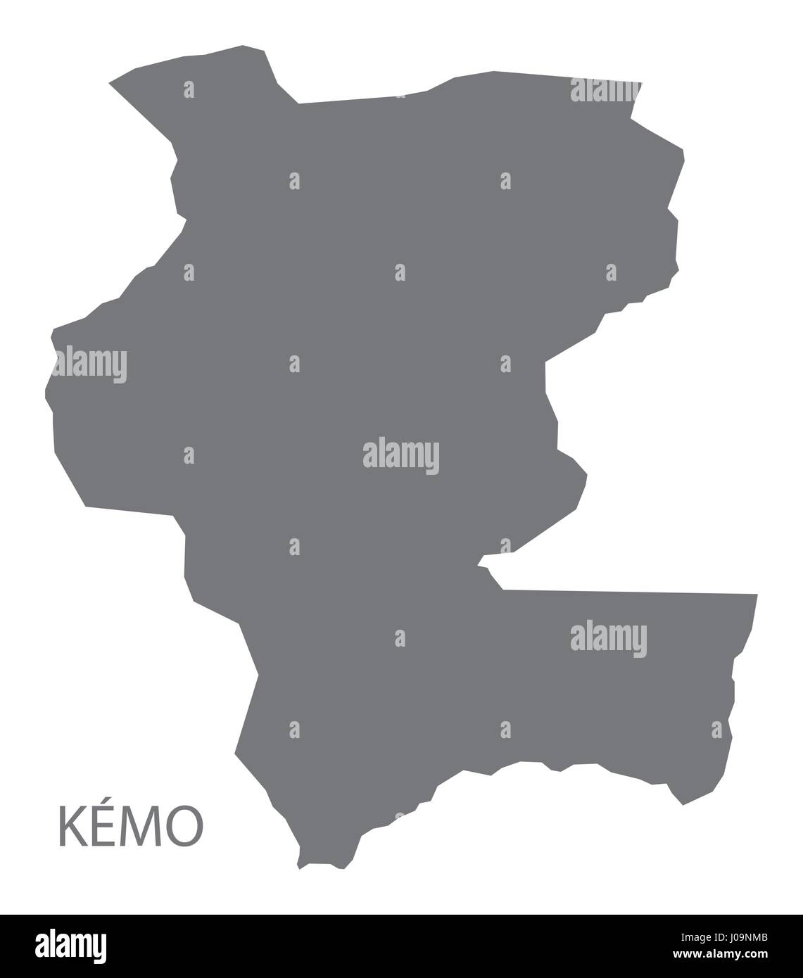 Map of kemo hi-res stock photography and images - Alamy