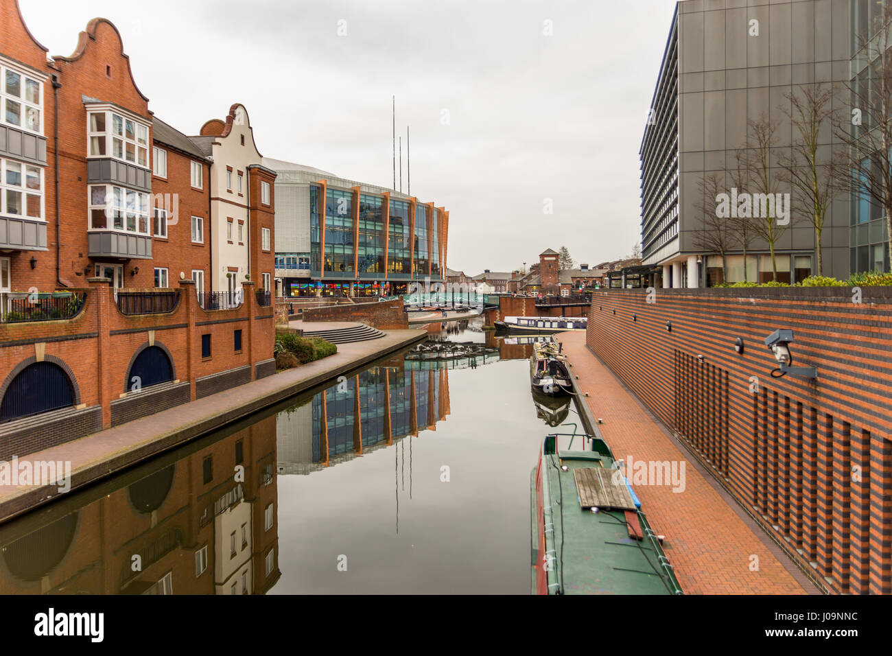 Coventry skyline at night hi-res stock photography and images - Alamy