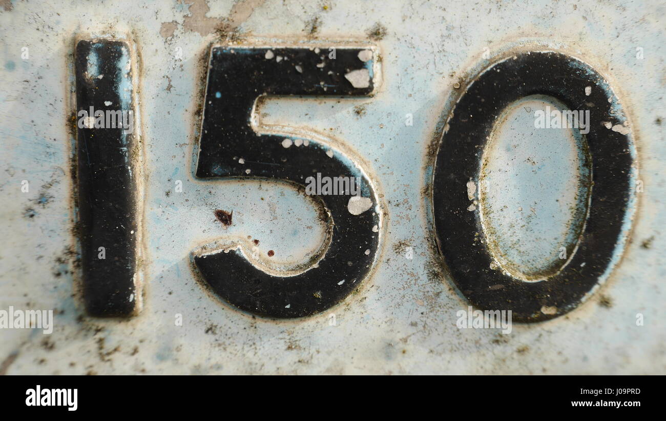 One Hundred and Fifty Stock Photo - Alamy