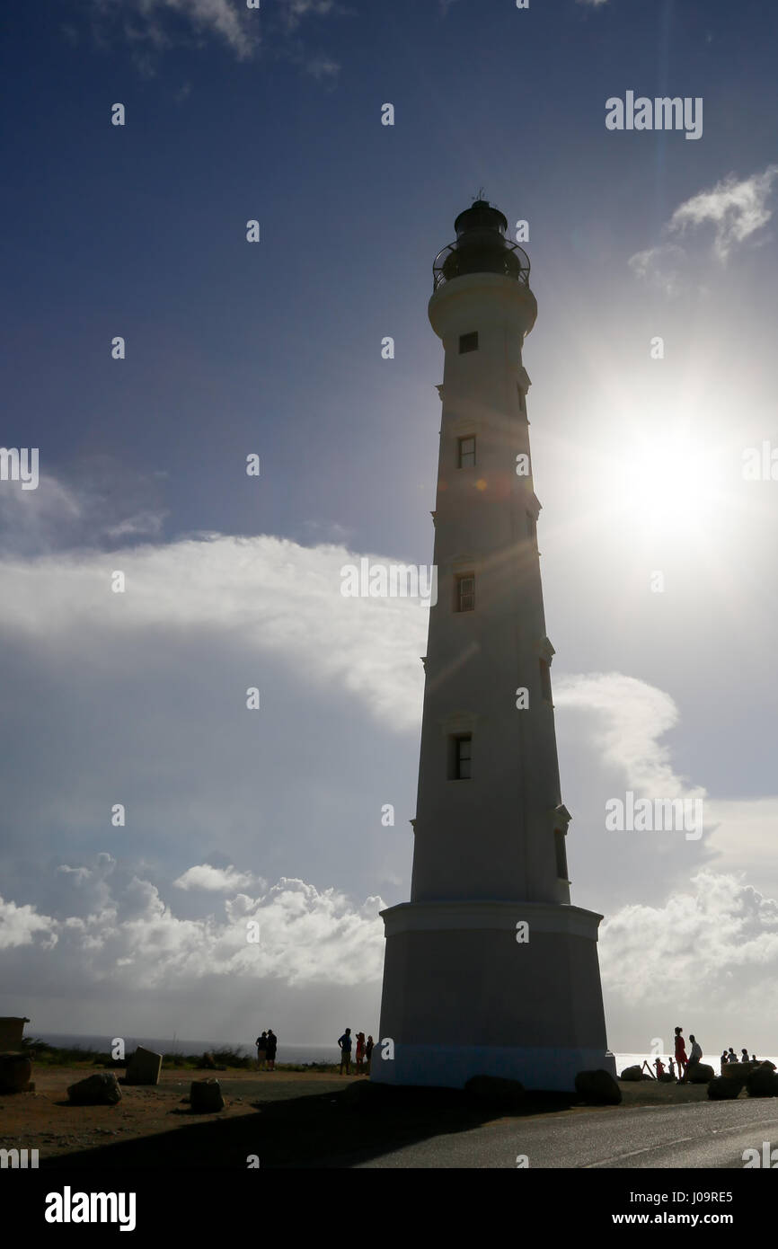 Aruba, California Lighthouse and surroundings, de Calofornia vuurtoren ...