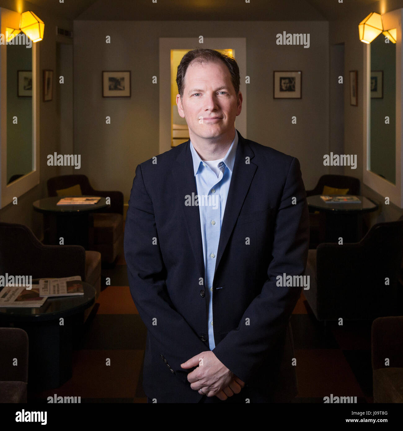 Portrait of Michael Breus (clinical psychologist) 09/03/2017 ©Philippe ...