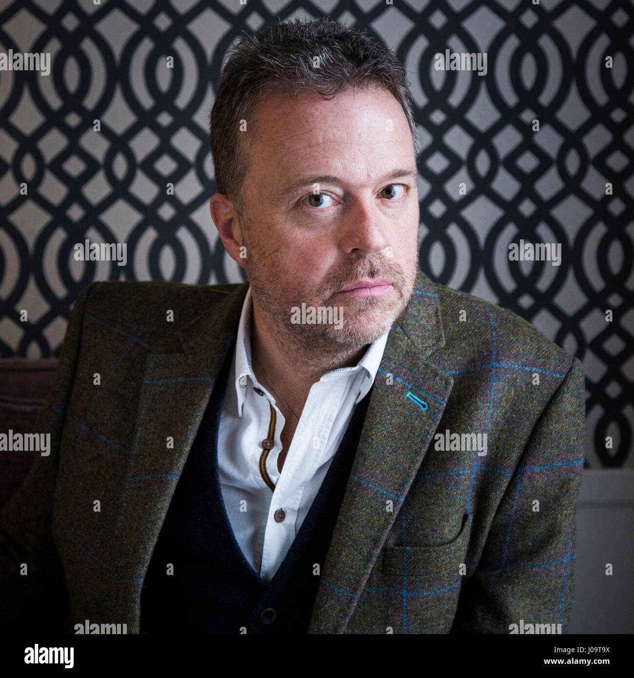 Portrait of S. K. (S. K) Tremayne (pen name of Sean Thomas, journalist ...