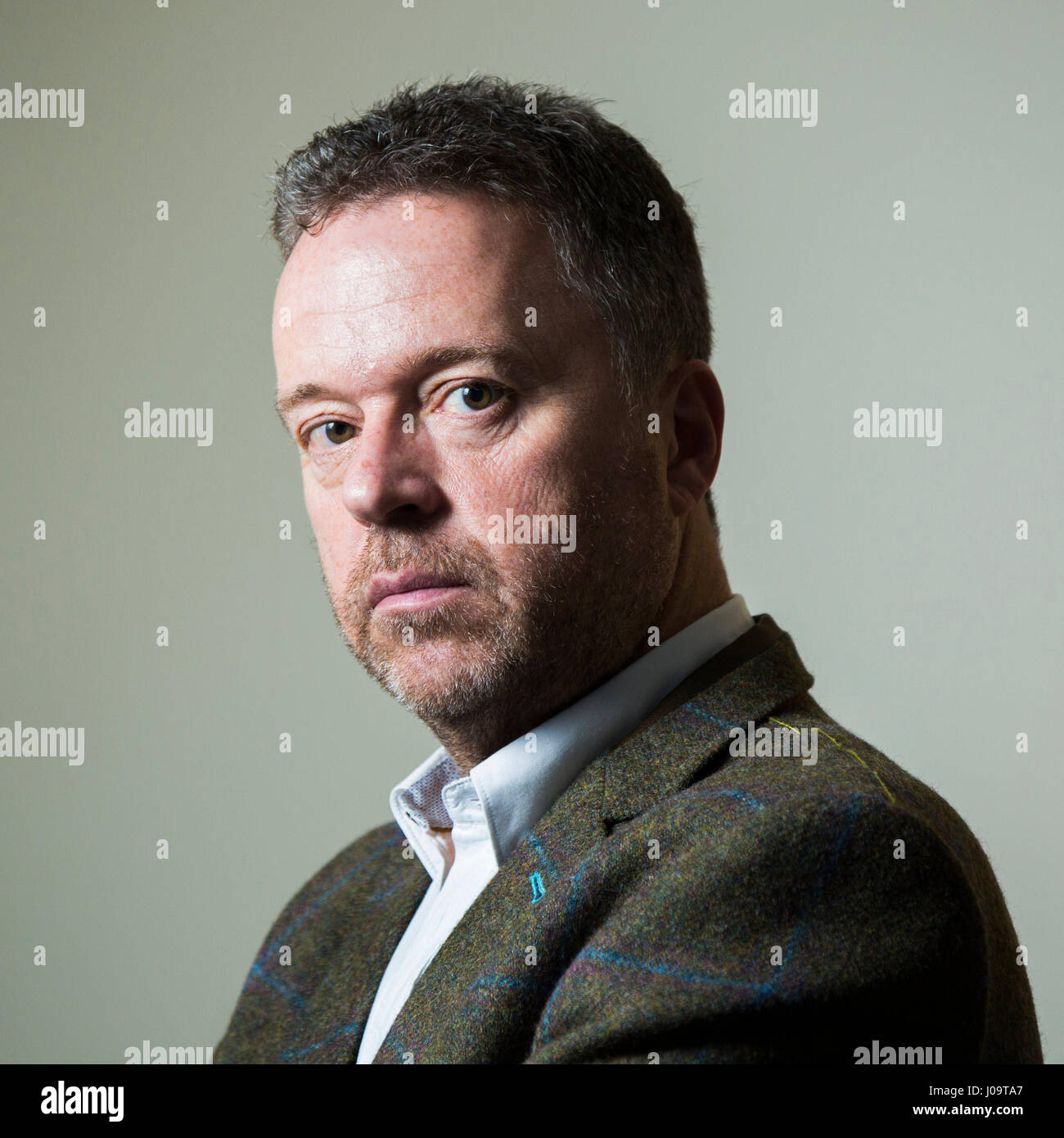 Portrait of S. K. (S. K) Tremayne (pen name of Sean Thomas, journalist ...